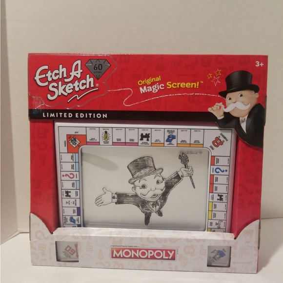 Toys | Etch A Sketch Monopoly 6th Anniversary | Poshmark
